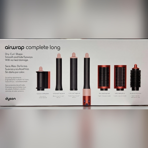 Dyson | Hair | Dyson Airwrap Complete Long Barrel Pink Edition | Poshmark